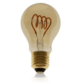 LED Dag/Nacht Sensor lamp E27 4W 270lm 2200K Amber Dimbaar | SameLight.nl